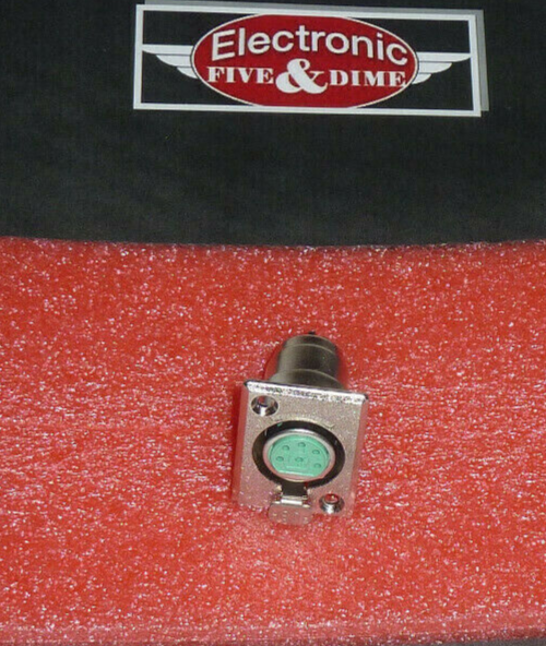 Switchcraft D6F 6-pin XLRF D Series Panel Mount Connector | eBay