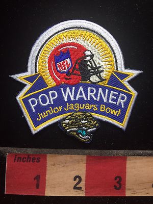 Florida POP WARNER JUNIOR FOOTBALL Patch - Jacksonville Jaguars Bowl ...
