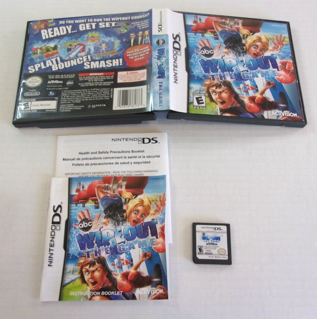Used Complete Wipeout: The Game (Nintendo DS, 2010) Free Shipping ...