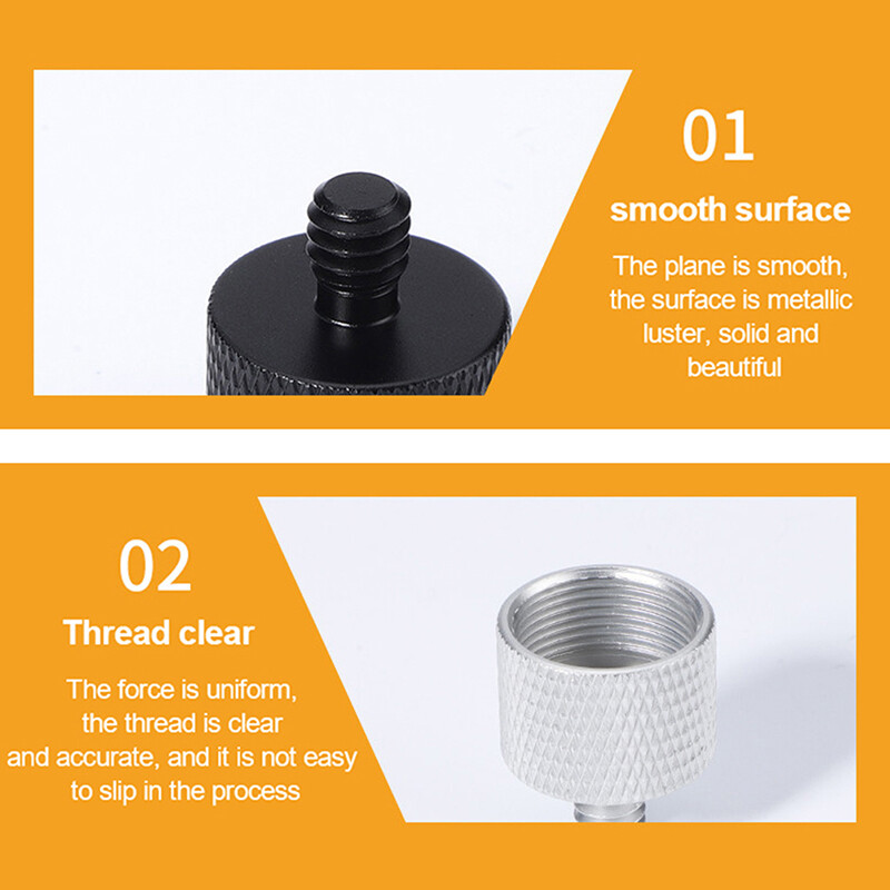 Metal Microphone Stand Adapters 5/8 To 1/4 Mic Conversion Screw ...