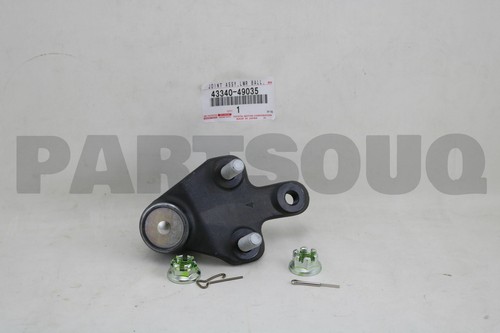 4334049035 Genuine Toyota JOINT ASSY, LOWER BALL, FRONT LH 43340-49035 ...
