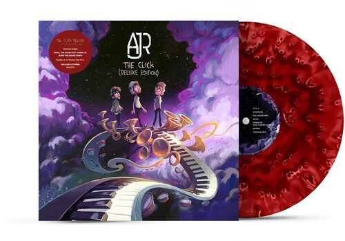 AJR – The Click Deluxe - Ghostly Red 2 x LP Vinyl Records 12" - NEW ...
