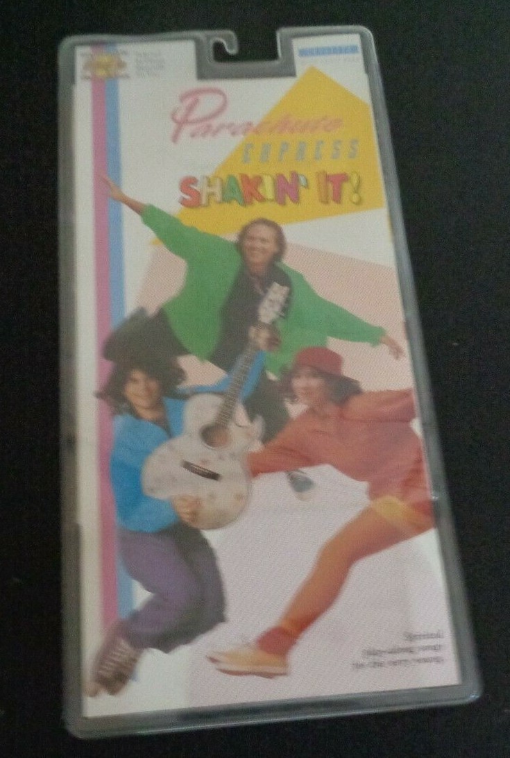 DISNEY Music Box PARACHUTE EXPRESS Cassette SHAKIN' IT! Tape + Lyric ...
