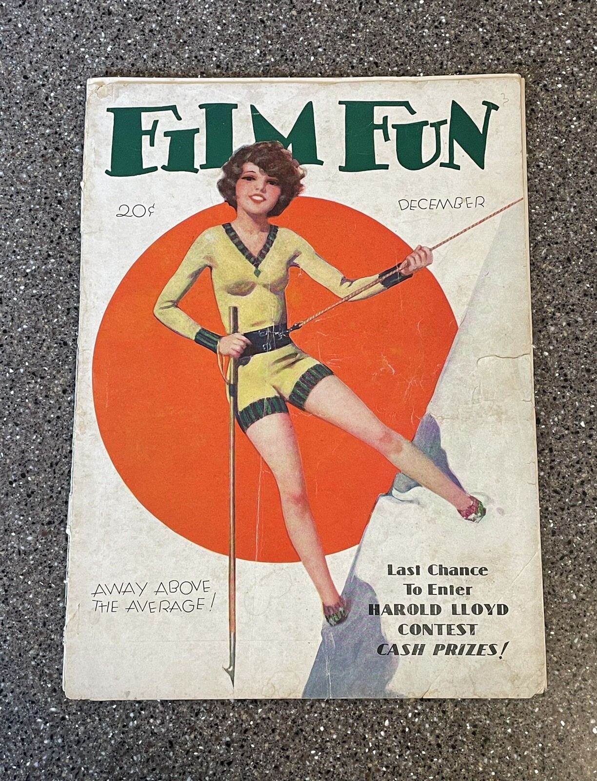 Film Fun Magazine December 1930 Enoch Bolles Cover Acceptable Vintage ...