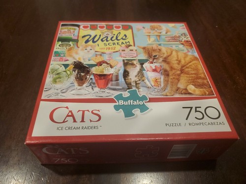 Steve Read Cats Buffalo Ice Cream Raiders 750 P Puzzle Buffalo Games ...