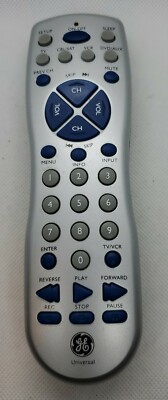 GE Universal Remote RC94930 General Electric Remote Control | eBay