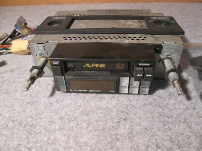 Vintage Alpine Radio Model No 7256 Cassette Radio | eBay