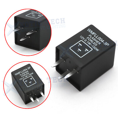 3-Pin EP28 LED Flasher Relay Fix GMC Yukon Turn Signal Bulbs Blinker ...