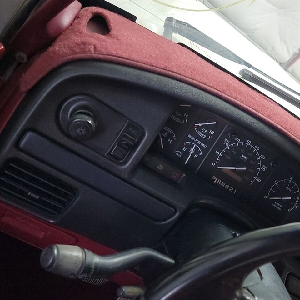 Dash Cluster Bezel Instrument Cowl for GAS Ford F150 F250 F350 Bronco ...