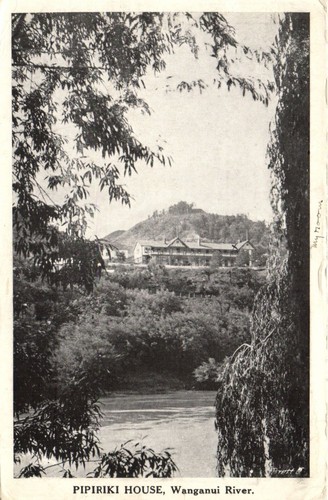 PC NEW ZEALAND, PIPIRIKI HOUSE, WANGANUI RIVER Vintage Postcard (b43901 ...