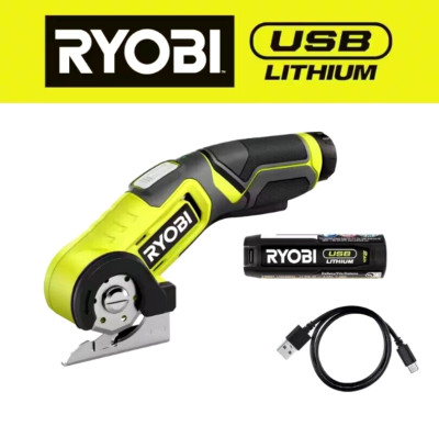 RYOBI Lithium Power Cutter Kit Includes Lithium Battery and Charging ...