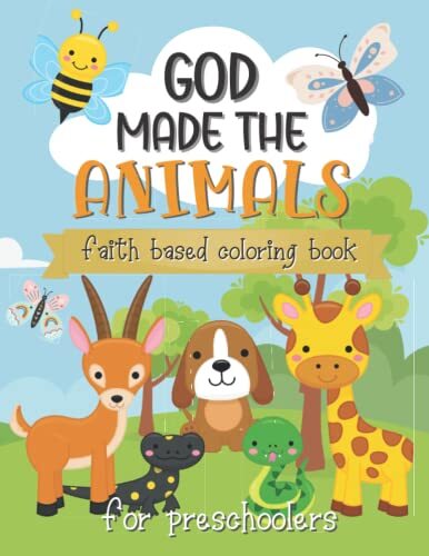 God Made The Animals Coloring Page Adam And Eve Bible Coloring Pages