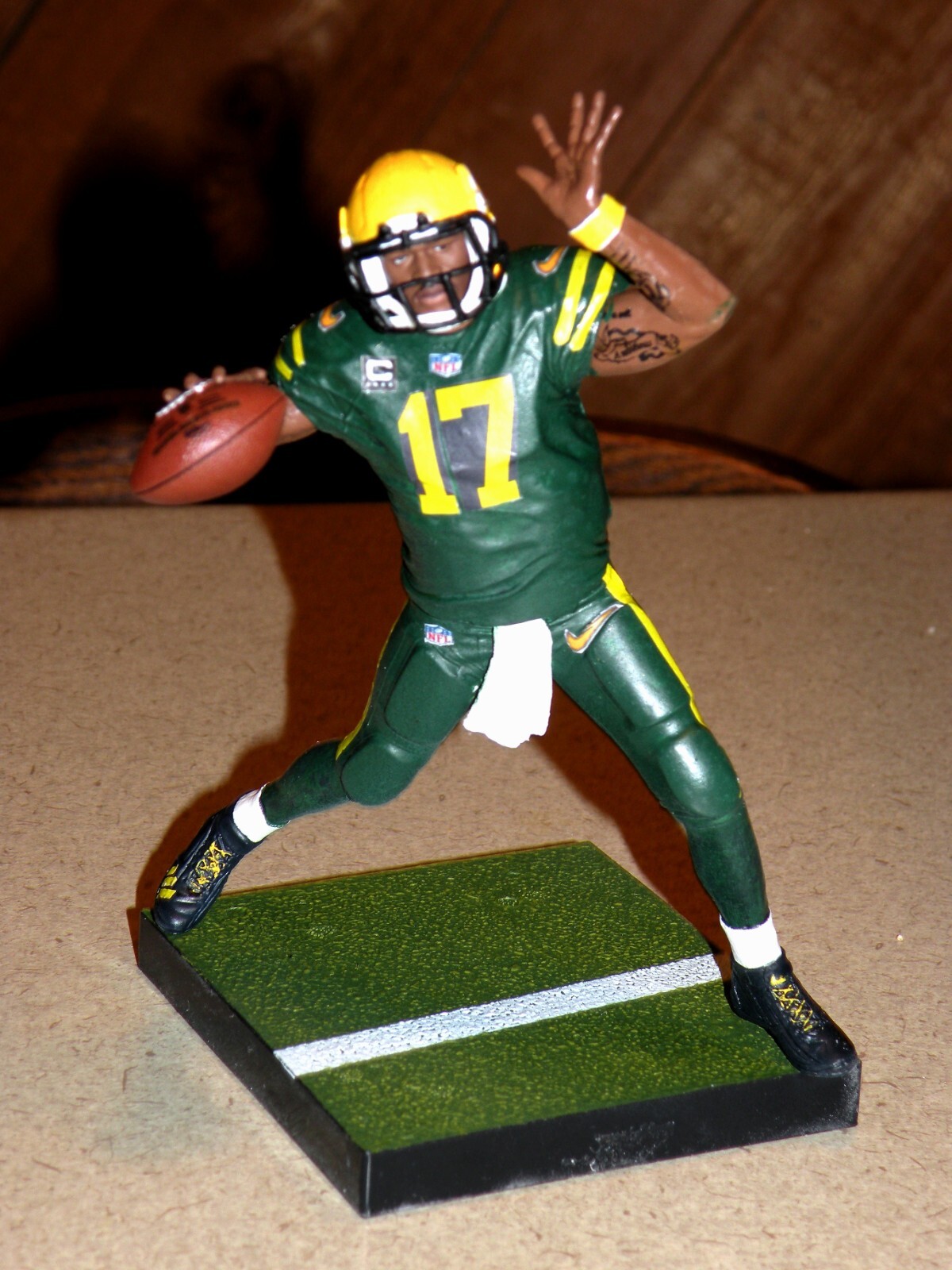 Green Bay Packers (Dvante Adams) WR-Custom Figure-Packers | eBay