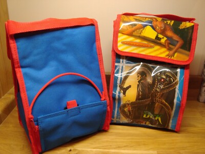 1x NEW 1x Used - 2x Spiderman Doc Ock ZACK design - Insulated Pack up ...