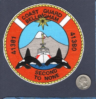USCG Bellingham Wa États-unis Coast Guard Base Escadron Patch | eBay