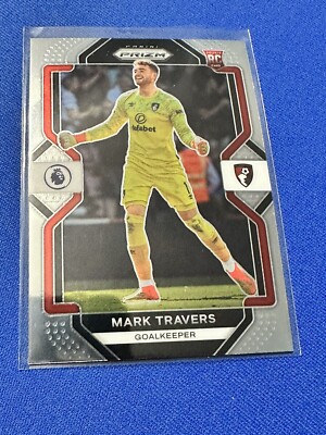 2022-23 Prizm Premier League Mark Travers #214 RC Rookie Card ...