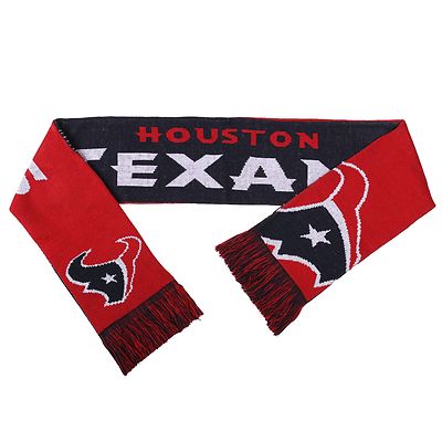 NFL Houston Texans 2015 Split Logo Reversible Scarf 64" by 7" by FOCO ...