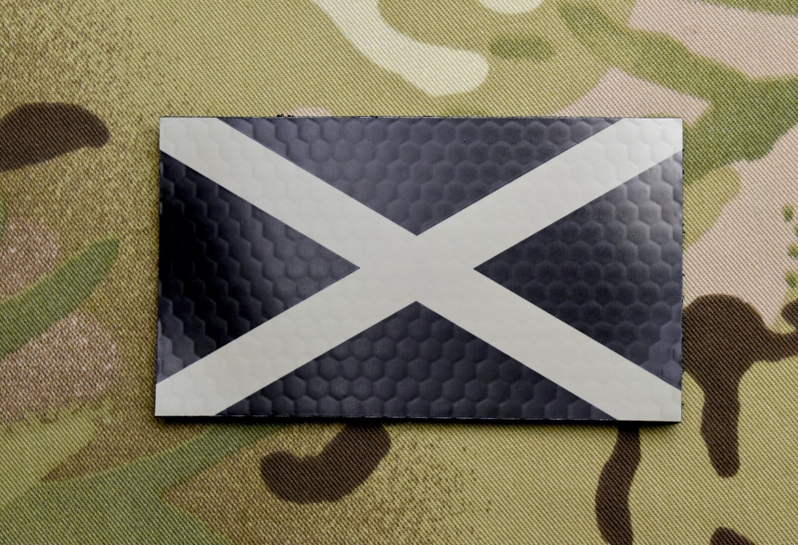 Infrared Alabama State Flag Patch IR US Army Scotland St. Andrew's ...