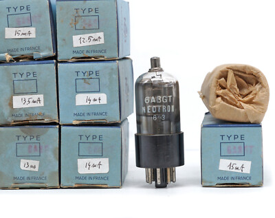 ONE 6A8GT NEOTRON NOS FRANCE Tube Röhre Lampe TSF Valvula Valve 电子管 진공관 ...