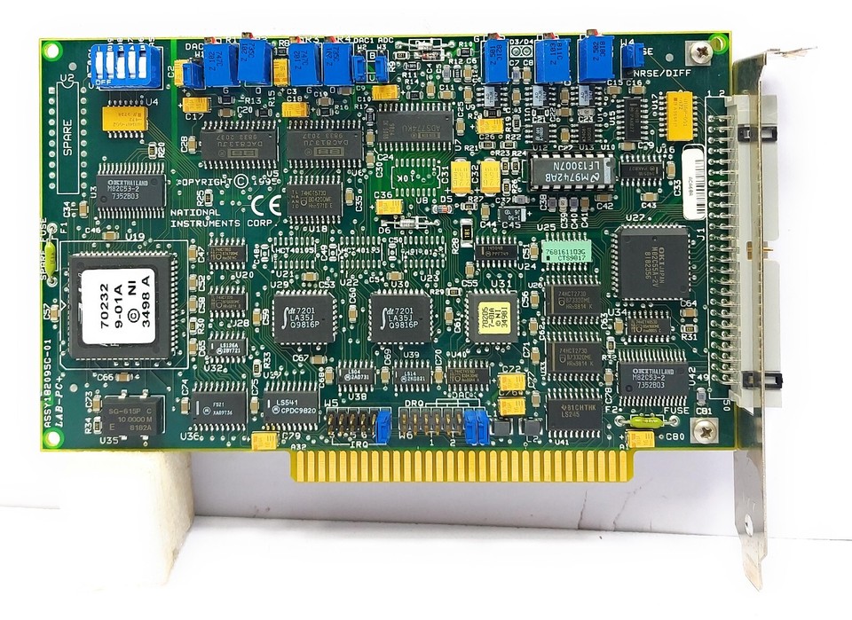 National Instruments CCA, LAB-PC+ Assy PN: 182095C-01 | eBay