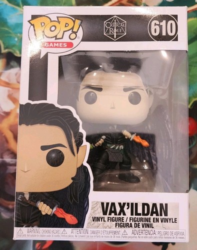New In Box Funko Pop Critical Role 610 Vax'ildan | eBay