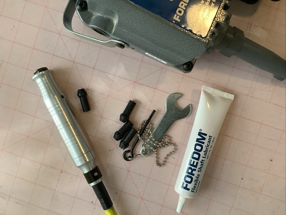Foredom SR Rotary Tool 18,000 Max RPM Hanging Flex Shaft, 44T Handpiece ...