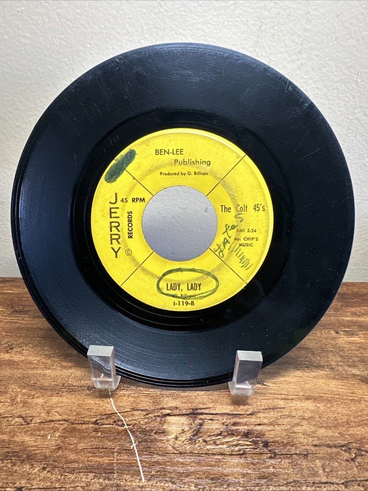 RARE Northern/Sweet Soul 45 COLT 45's Lady Lady/I Know I Love You on ...