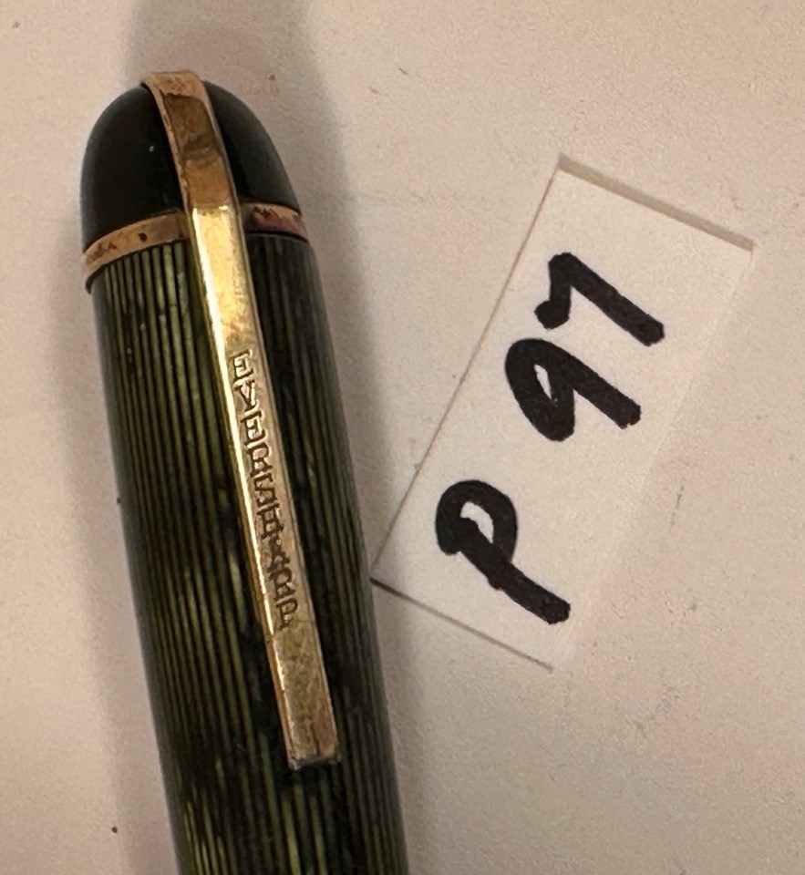 Eversharp Skyline Fountain Pen, 14K Eversharp Nib (P97), Marbled Green & Black | eBay