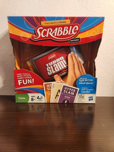 Hasbro Scrabble Electronic Turbo Slam Board Game, BRAND NEW IN BOX ...