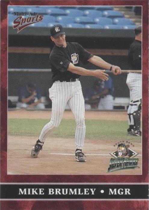 1999 Multi-Ad Sports South Bend Silver Hawks - Mike Brumley #2 for sale ...