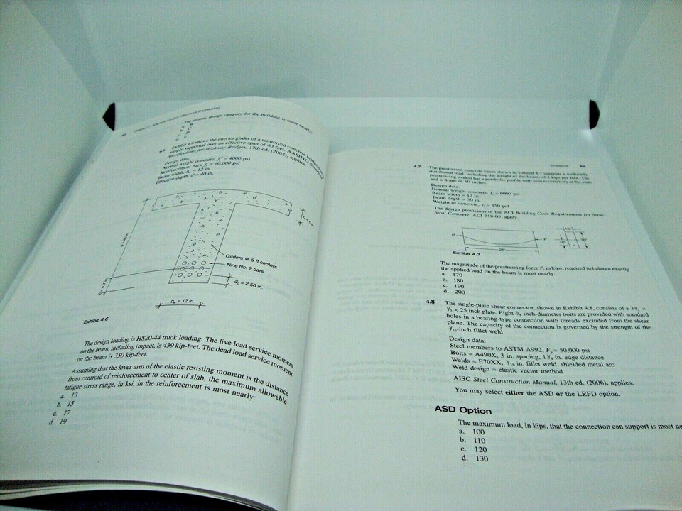 Civil Engineering PE Sample Exam Book, Kaplan 2008, Banks et al., | eBay