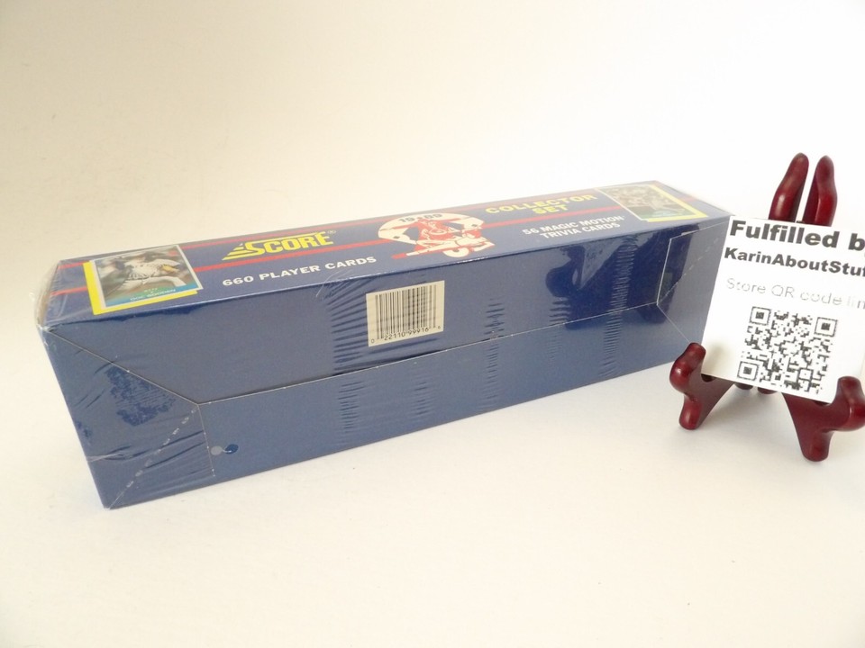 1989 Score Baseball Complete Collector Set Sealed with Magic Motion ...