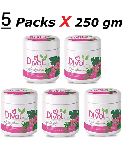 5 X Divol Hair Cream For Kids Natural Growth &Strength Nourish ...
