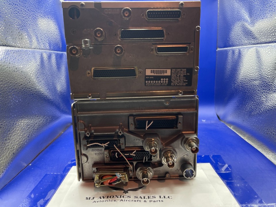 GARMIN GNS 530W WAAS GPS/NAV/COMM14/28 VDC P/N 011-01065-40 WITH TAWS ...