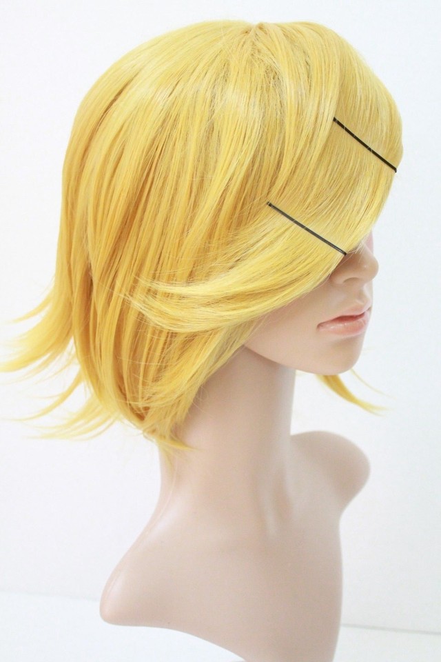Kagamine Rin Blonde COSPLAY Wig 0934800 VOCALOID | eBay