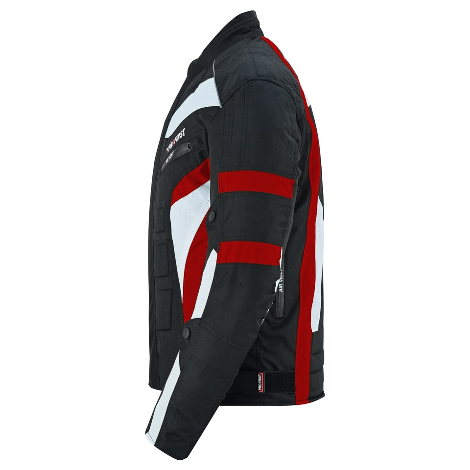 Profirst Motorcycle Waterproof Cordura Textile Jacket Motorbike Riding ...