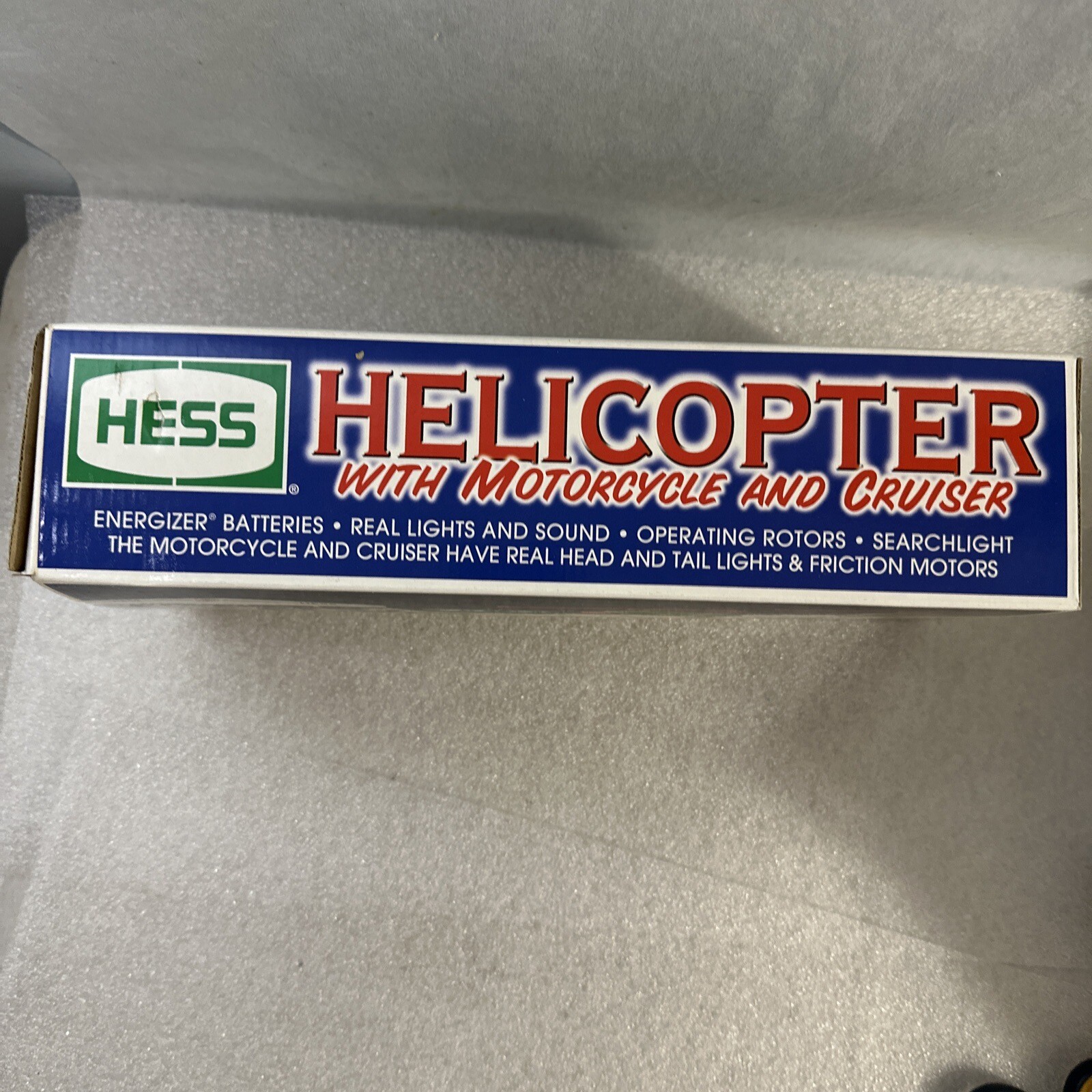 2001 Hess Toy Helicopter With Motorcycle And Cruiser | eBay