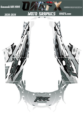 2019 - 2023 Kawasaki Teryx KRX 1000 Graphic Kit -Pro Edition D53-4 Wild ...