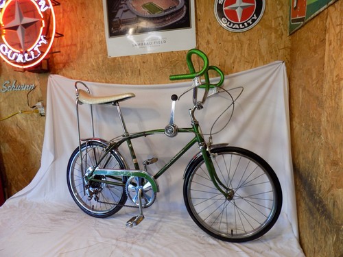 1967 SCHWINN FASTBACK STINGRAY RAMSHORN 5-SPEED STIK MUSCLE BIKE KRATE ...