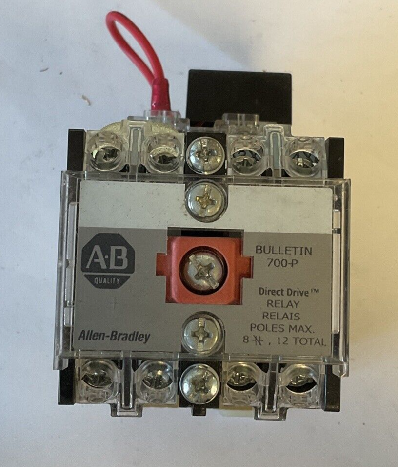 ALLEN BRADLEY 700-P400A1 AC RELAY SER.E 600VAC 10A TYPE 700-P | eBay