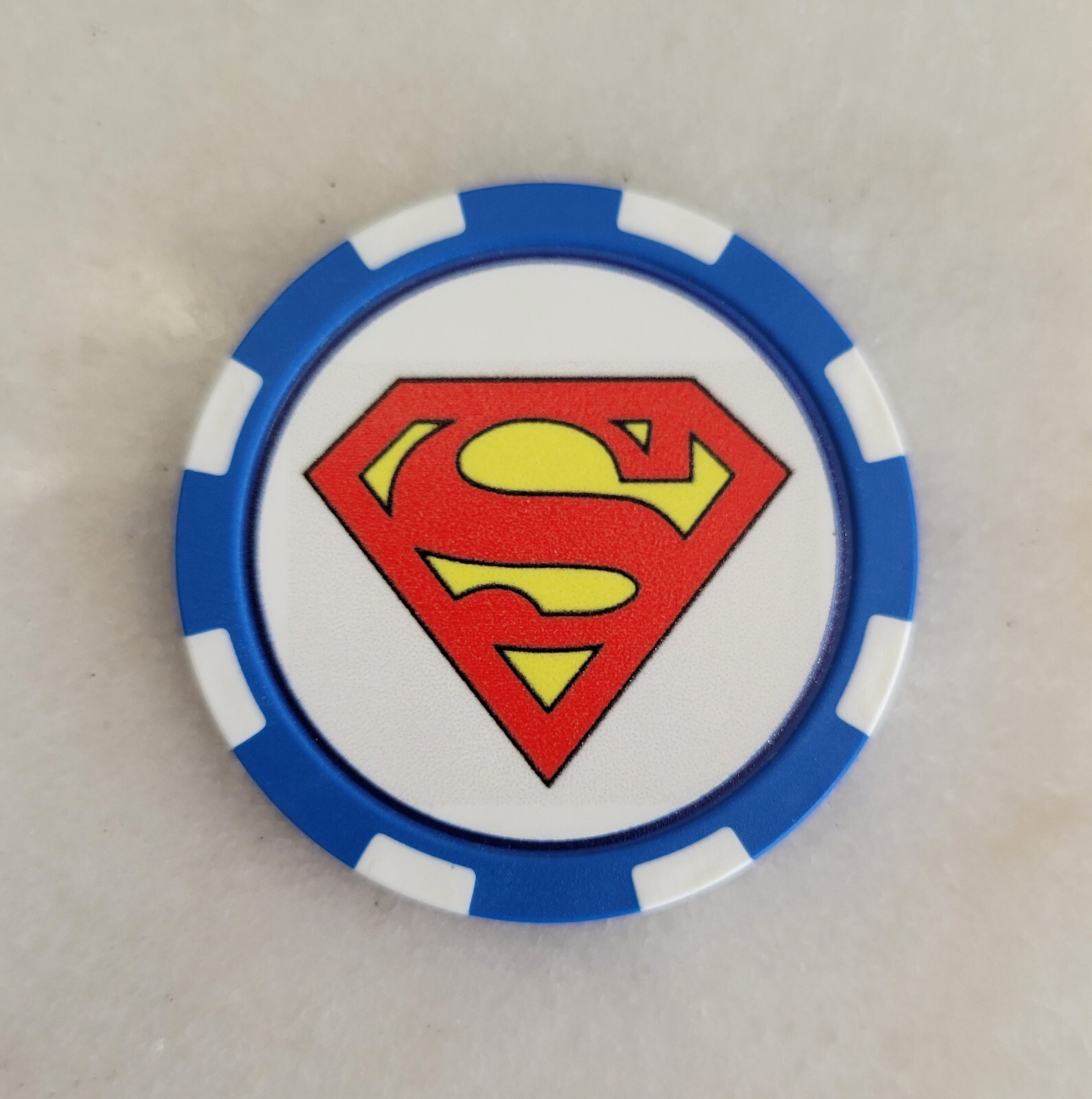 Superman - Poker Chip Golf Ball Marker | eBay