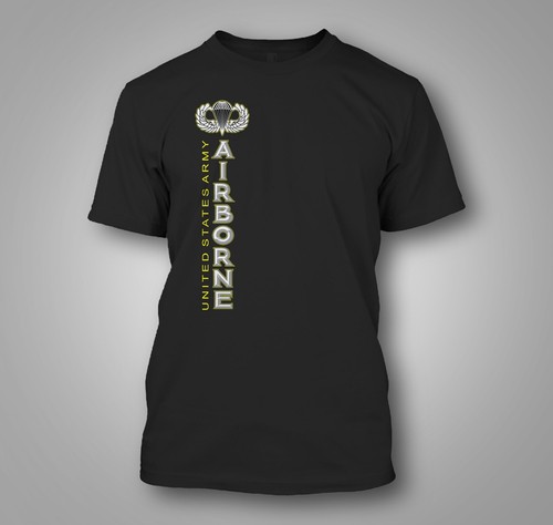 UNITED STATES ARMY AIRBORNE - Custom t-shirt Tee | eBay