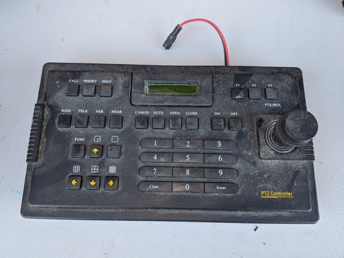 PTZ 15-AU50H 3 Stage Camera Joystick Speed Dome Controller RS-485 CCTV ...