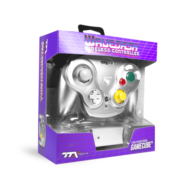 New TTX Tech WAVEDASH Wireless Controller for Nintendo GameCube or Wii ...