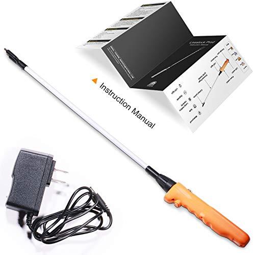 Cattle Prod, Newest Waterproof Livestock Prod Stick with LED Light ...