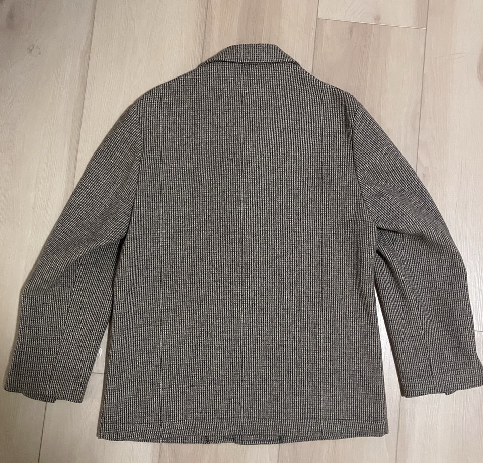 Men’s Vintage Pendleton 100% Heavy Virgin Wool Plaid Chore Coat/Jacket ...
