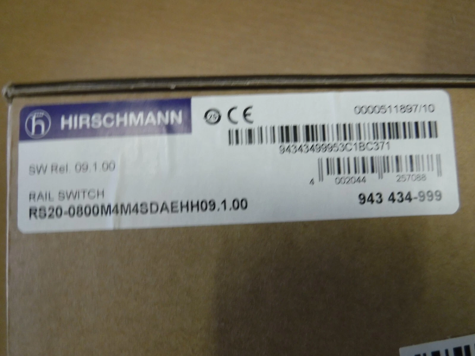 Hirschmann RS20 Rail Switch RS20-0800M4M4SDAE Managed Ethernet Switch ...
