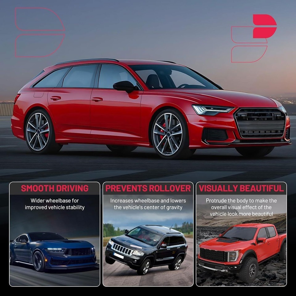 4x 1 Inch 5x4.5 5x114.3 Wheel Spacers Hubcentric For 1999-2008 Toyota ...