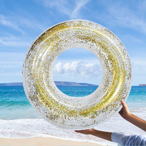 Adults Swimming Pool Ring Inflatable Rubber Floating Lilo Toys Doughnut ...