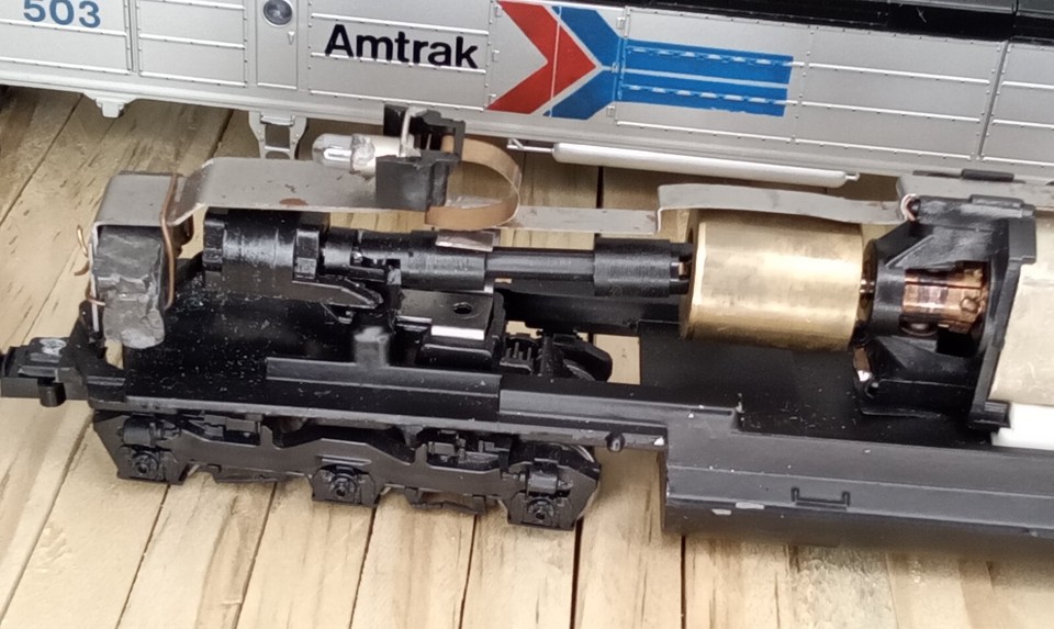 HO Scale Athearn FP45 Amtrak #503 12 Wheel Locomotive Kadee engine ...